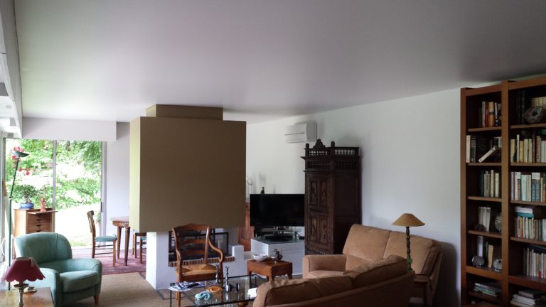 Meunier, plafond tendu à Lyon | plafond tendu et cheminée